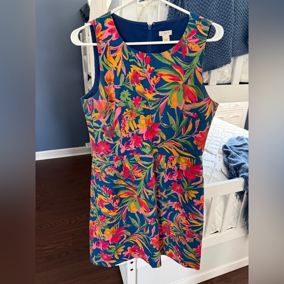 J. Crew | Dresses | J Crew Navy Blue Garment | Poshmark